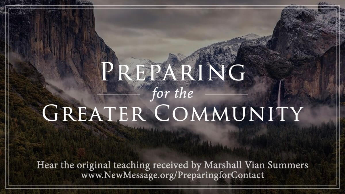 Preparing For The Greater Community - We Are Unprepared.