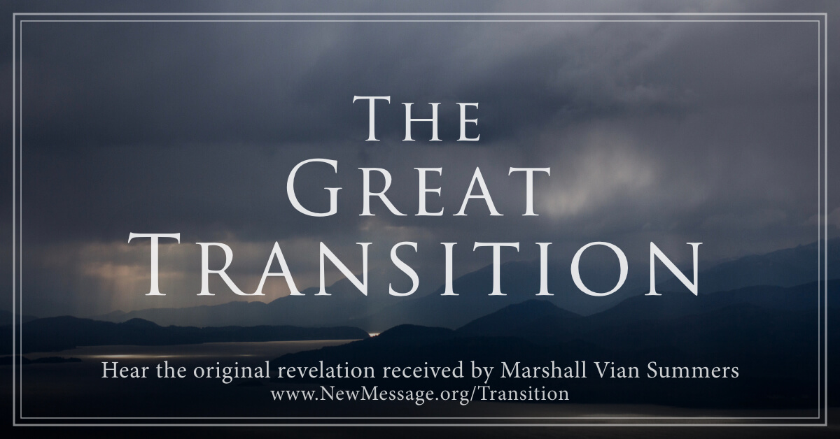 The Great Transition - Moving To A World Community.